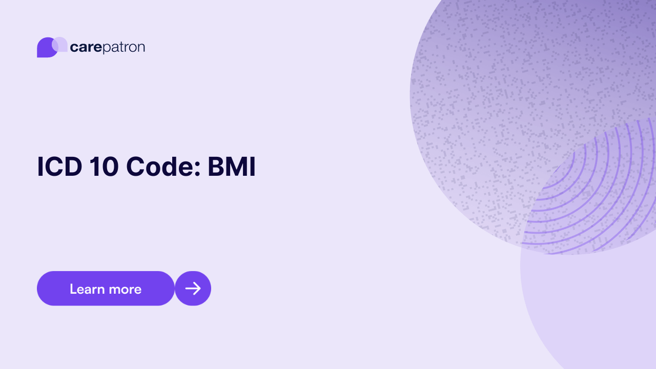 BMI ICD 10 CM Codes 2023